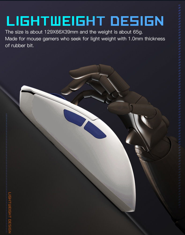 Darmoshark-M3 4K Tri-Mode Gaming Mouse-darmoshark