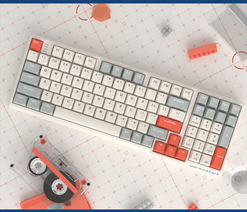 Darmoshark-K7 Pro Mechanical Keyboard-darmoshark